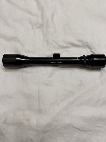 bushnell sportview 4x38 wide angle rifle scope made in japan duplex ...