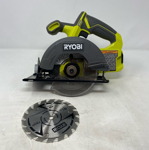 Ryobi ONE+ 18V 5-1/2 in Circular Saw PCL500B Tool Only Green/Gray w ...