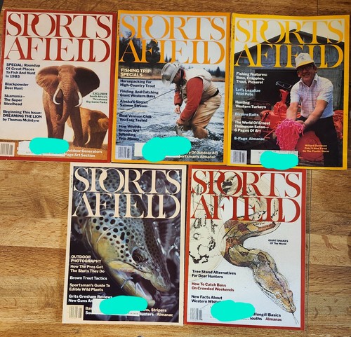 Choice - 1985 Sports Afield Magazines Vintage Hunting Fishing Hobby | eBay