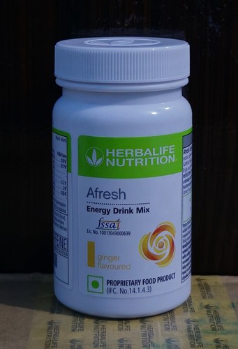 HERBLIFE AFRESH ENRGY DRINK MIX GINGER 50GM /1.764OZ FREE SHIPPING ...