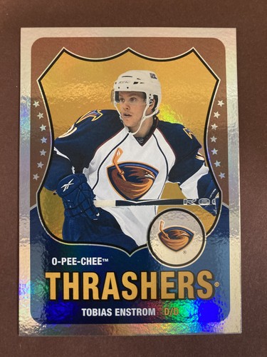 10/11 OPC Atlanta Thrashers Tobias Enstrom Retro Rainbow card #186 | eBay