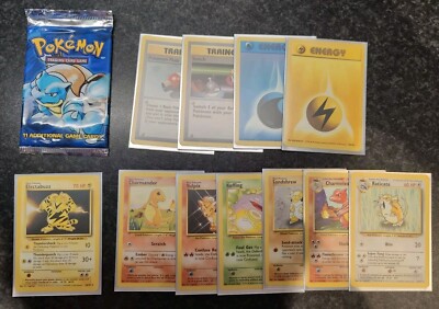 Blastoise Pokémon TCG Base Set Individual Collectable Card Game Cards ...