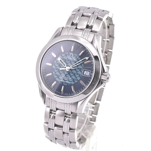 OMEGA 2500.80 Seamaster Jacques Mayol 1997 Limited Edition Automatic ...