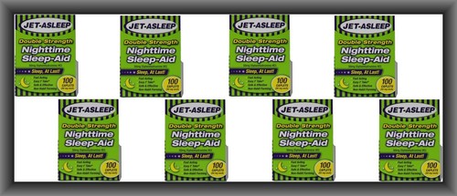8X Jet-Asleep Double Strength Nighttime Sleep-Aid -Why Suffer | eBay