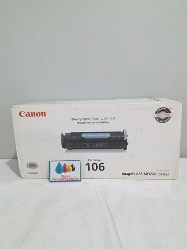 Canon 0264B001AA Cartridge 106 Black Toner Cartridge 13803057164 | eBay