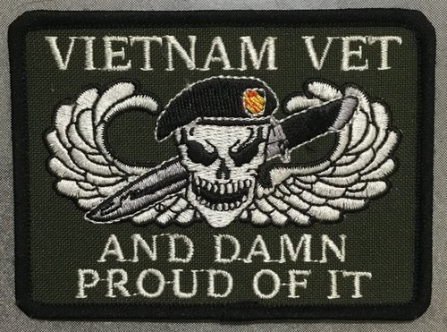 Vietnam Vet and Damn Proud Of It patch | eBay