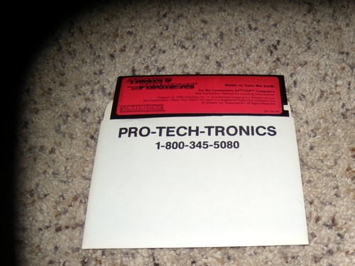 Transformers Battle to Save the Earth Commodore 64 C64 Game 5.25" disk ...