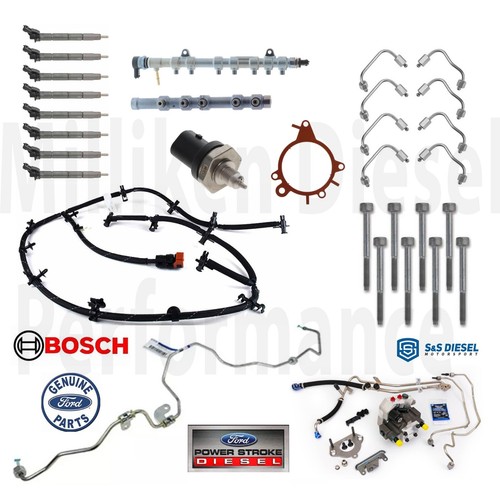 Fuel Contamination Kit 2017-2019 6.7L Ford Powerstroke with S&S CP4 to ...
