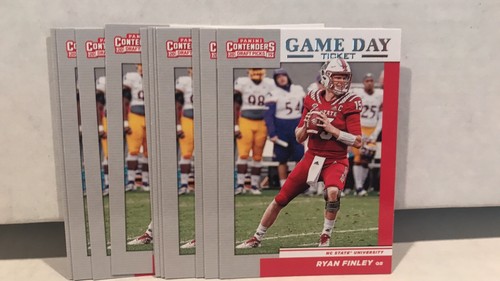 2019 Contenders Draft Picks Game Day Ticket #7 Ryan Finley Lot Of 11 | eBay