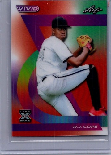RJ Cope 2024 Leaf Vivid Baseball 1/1 Pre Production Proof | eBay