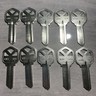 KWIKSET KW-1 House Key Blanks Brass 10 PACK Maintenance RE Agency ...