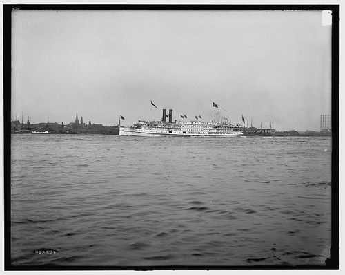 Photo:[Str. Priscilla, Fall River Line] | eBay