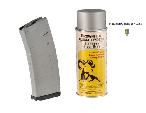 Brownells Aluma-Hyde Epoxy Based Firearm Finish Spray Paint Stainless ...