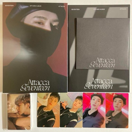 SEVENTEEN HOSHI Attacca Carat ver. CD Binder Lyric book Photocard Full ...