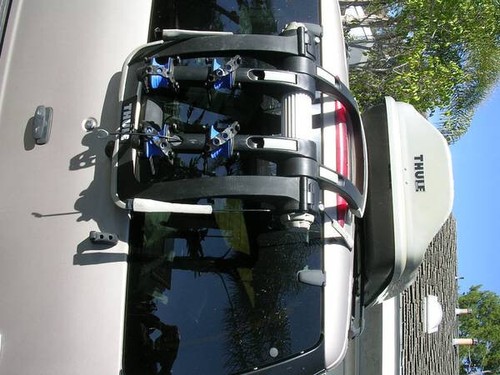 Thule Raceway Pro Trunk Rack - bike rack for car trunk or hatch | eBay