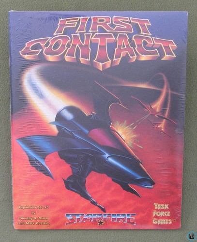 First Contact (STARFIRE game, Expansion Set #1) Sealed Task Force Games ...