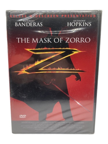 The Mask of Zorro (1998, DVD) Antonio Banderas, Anthony Hopkins ...