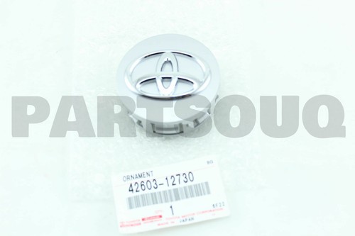4260312730 Genuine Toyota ORNAMENT SUB-ASSY, WHEEL HUB 42603-12730 | eBay