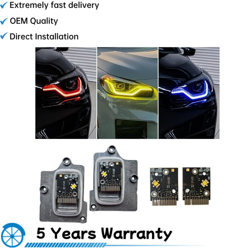 Yellow Red Blue Angel Eye For 2023 BMW G87 M2 G42 230i M240i DRL ...