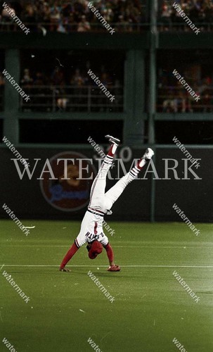 DA200 Ozzie Smith St Louis Cardinals Cartwheel Baseball 8x10 11x14 ...