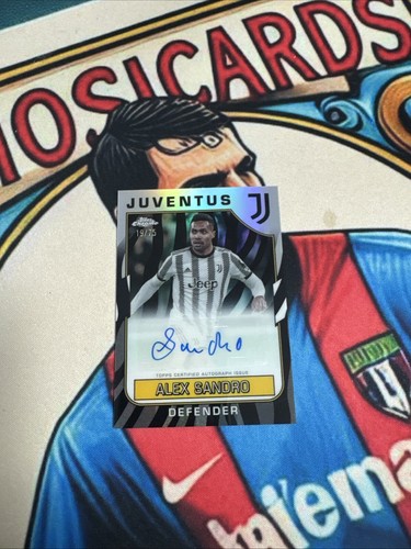 Topps Chrome Juventus Alex Sandro Auto Zébra /75 | eBay