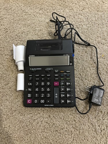 Casio HR-170RC Printing Calculator - Black | eBay