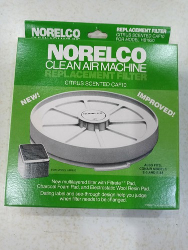 Norelco Air Filter. for Norelco Clean Air Machine. CAF10 | eBay
