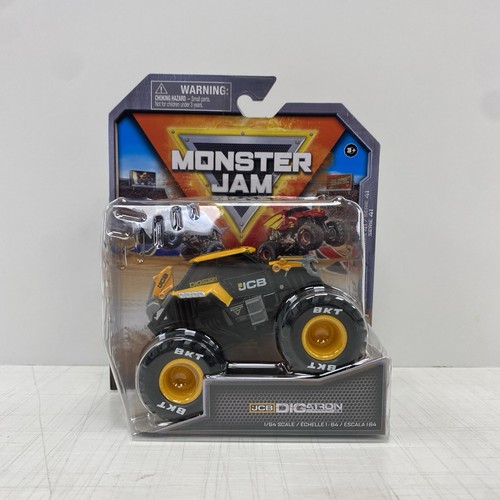 JCB Digatron 1:64 2025 Spin Master Monster Jam Series 41 Monster Truck ...