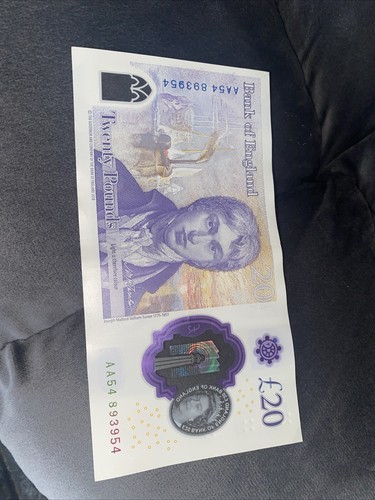 rare 20 pound note Low Serial Number. | eBay UK