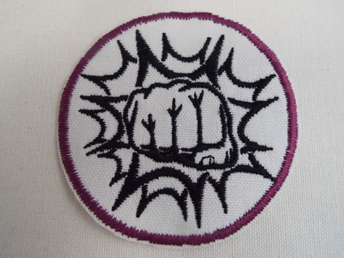 Fist Embroidered Iron On Patch | eBay