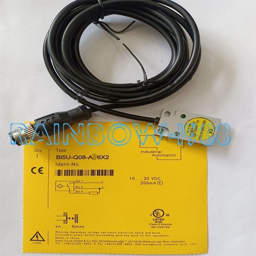 Replacement Turck Flat Inductive Sensor Bi5U-Q08-AN6X2 Proximity Switch ...