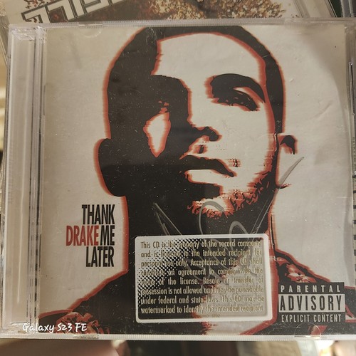 Authentic Signed Drake Thank Me Later Cd | eBay