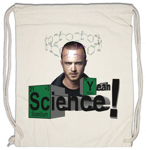 YEAH SCIENCE JESSE PINKMAN Turnbeutel Walter Breaking White Heisenberg ...