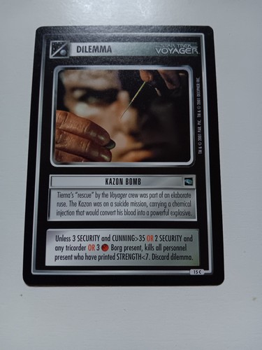 Star Trek CCG Kazon Bomb | eBay