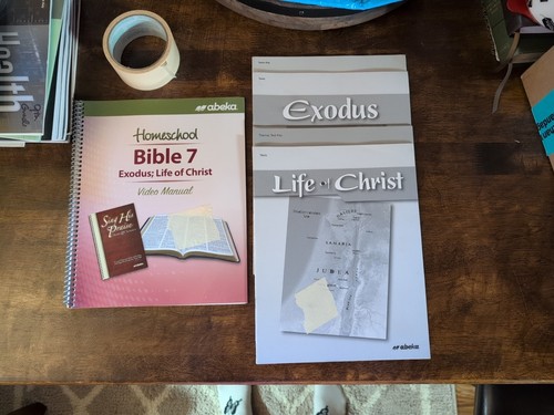 Abeka Bible 7 Video Manual, Tests, And Keys (5-Book Set) 2020 | eBay