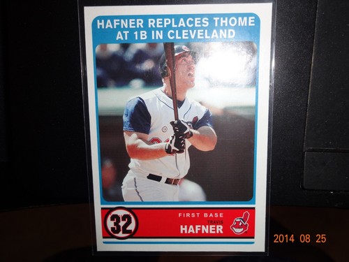 2003 Upper Deck Travis Hafner replaces Jim Thome | eBay