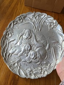 Arthur Court Bunny Plate for sale | eBay