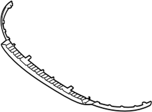 86591G3000 Hyundai Lip assyfront bumper 86591G3000, New Genuine OEM ...