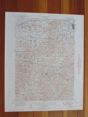 Tomah Wisconsin 1949 Original Vintage USGS Topo Map | eBay