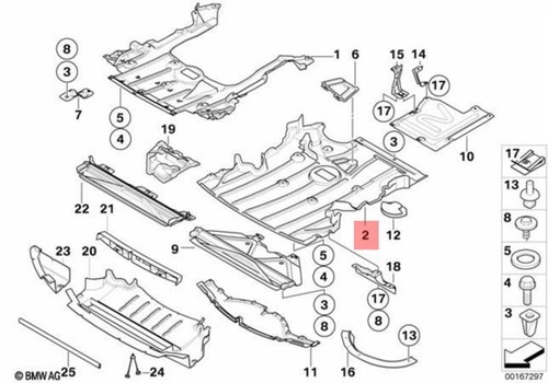 2007-2013 BMW E93 318i 320i 323i 325i 328i 330i Underbonnet Screen ...