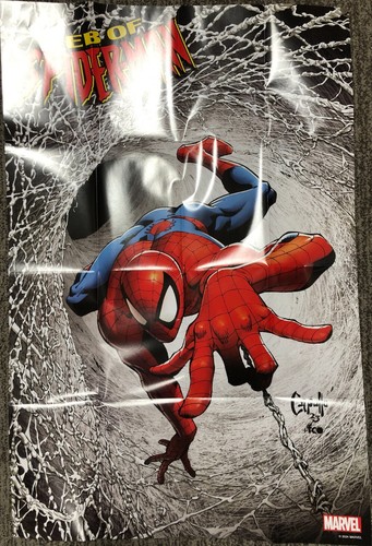 WEB OF SPIDER-MAN #1 MARVEL COMICS PROMO POSTER (2024) GREG CAPULLO | eBay