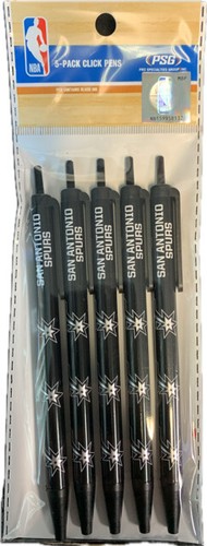 NBA Spurs Click Pens, NEW (Pack of 5) | eBay