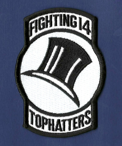 US Navy VF-14 Fighter Squadron "Tophatters" Patch | eBay