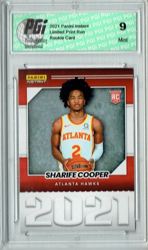 PGI 9 Sharife Cooper 2021 Panini Instant #YO-36 Year One 1/387 Made ...