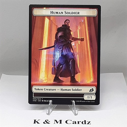 MTG - Ikoria: Lair of Behemoths - Human Soldier - Token - #005 | eBay