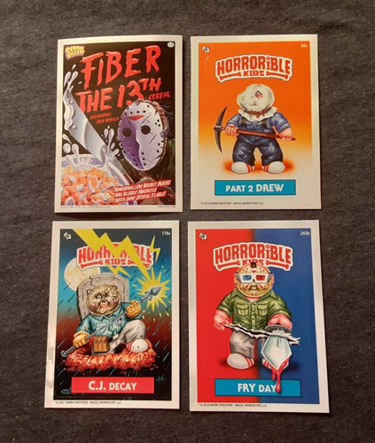 Garbage Pail Kids OH THE HORROR-IBLE jason friday the 13th voorhees joe ...