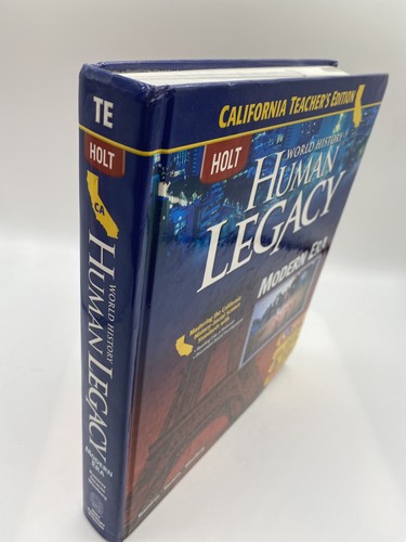 Holt World History, Human Legacy , Modern Era , California Teacher's ...