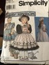 Vintage 1990s Simplicity pattern 8318 Daisy Kingdom dress pinafore BB ...