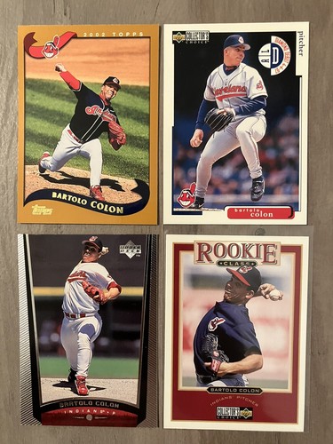 Bartolo Colon 4 Card Rookie Lot. Assorted Player & Rookie Cards RC ...