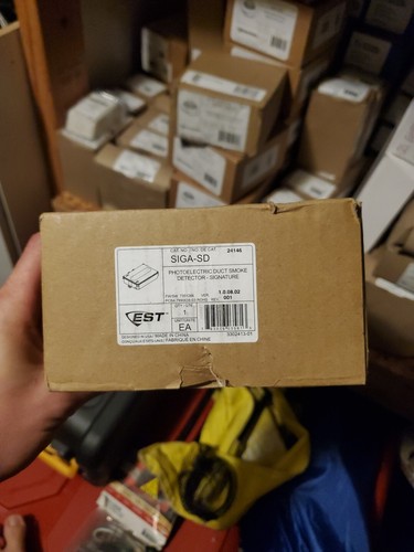 EST 2 Siga-sd Duct Signature Smoke Detector 793016035813| eBay